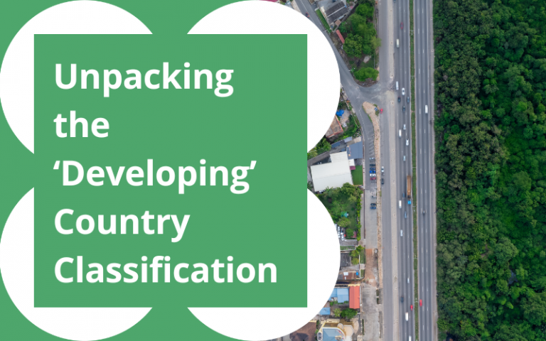 Unpacking the ‘Developing’ Country Classification - Global Development ...